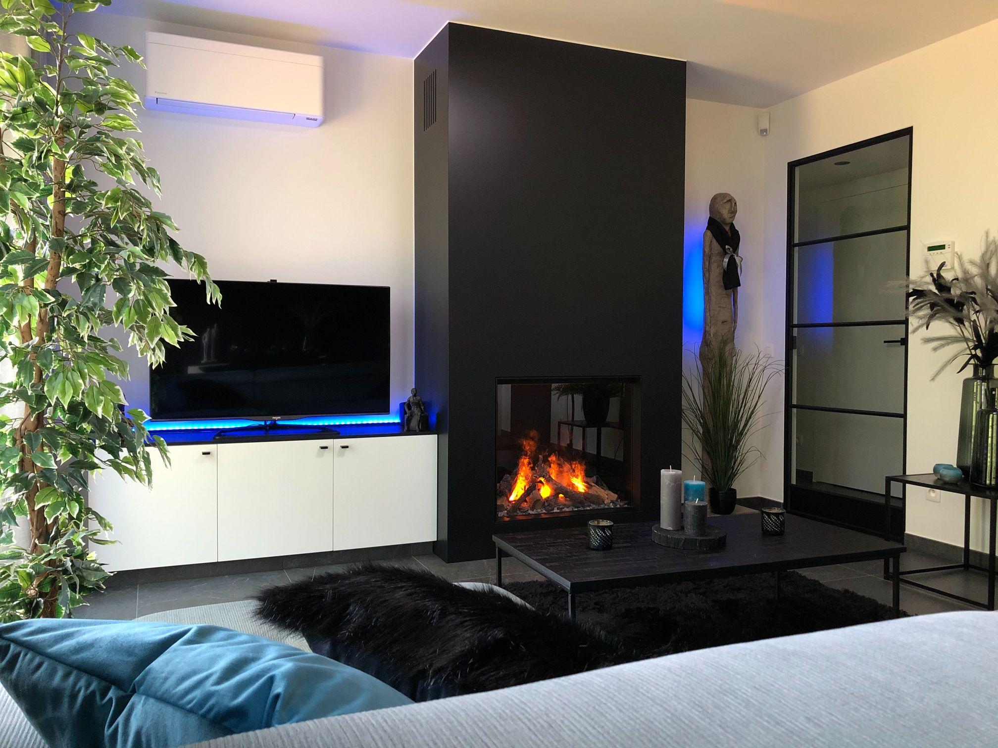 Elektrische haard - modern - Faber