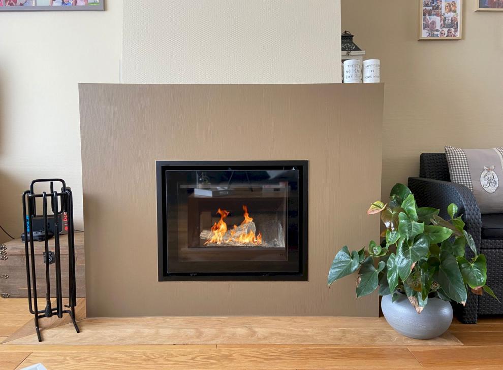 De haardcassette of inbouwcassette voor optimaal rendement.